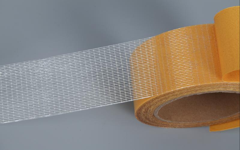 Double-sided Fiberglass Mesh Tape BR8971 - Borui Adhesive | Bojin Adhesive